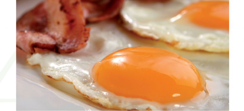 Huevos a la plancha con bacon. | MicrochefIrisana.